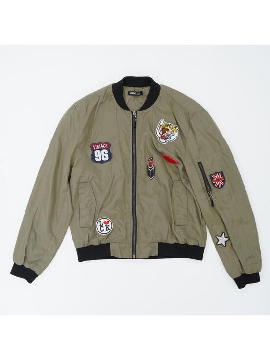 Jackets & Coats | Patch Bomber Jacket | Poshmark